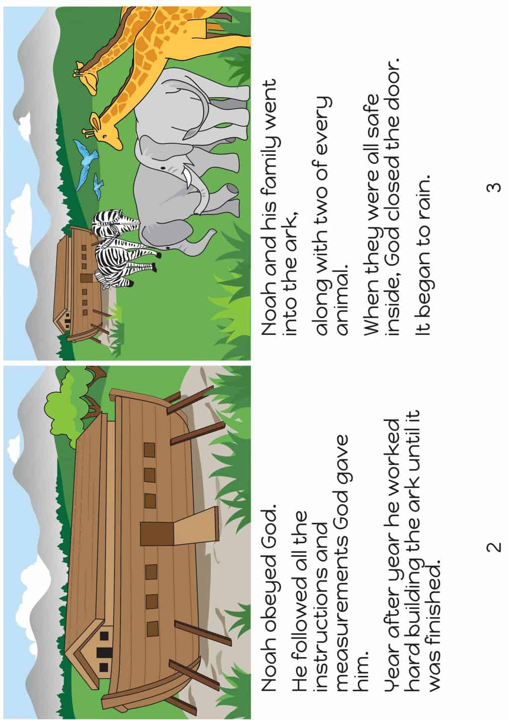 Noah's Ark - Free printable Bible lesson for preschoolers - Trueway Kids