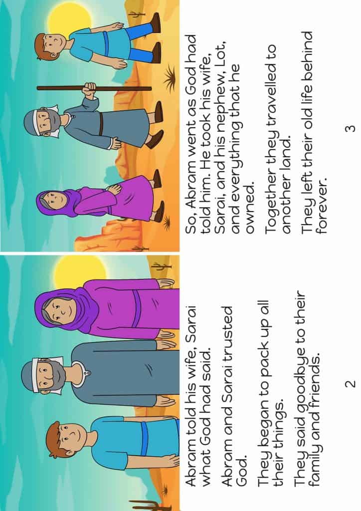 God calls Abraham and Sarah - Free Bible lesson for under 5s - Trueway Kids