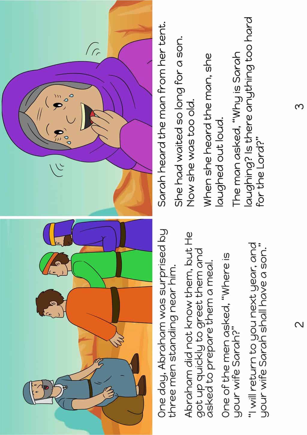 Isaac is born – Free Bible lesson for under 5s - Trueway Kids