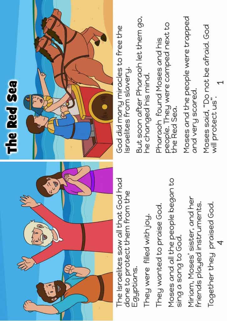 The Red Sea - Free Bible lesson for kids - Trueway Kids