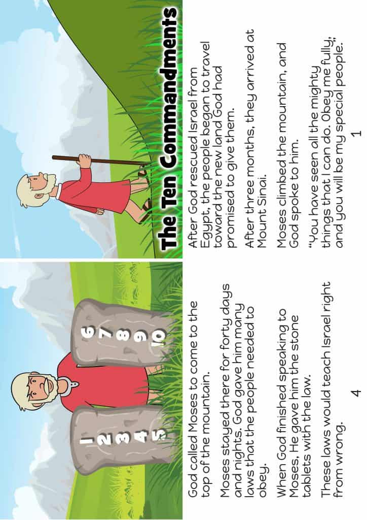The Ten Commandments - Free Bible lesson for kids - Trueway Kids