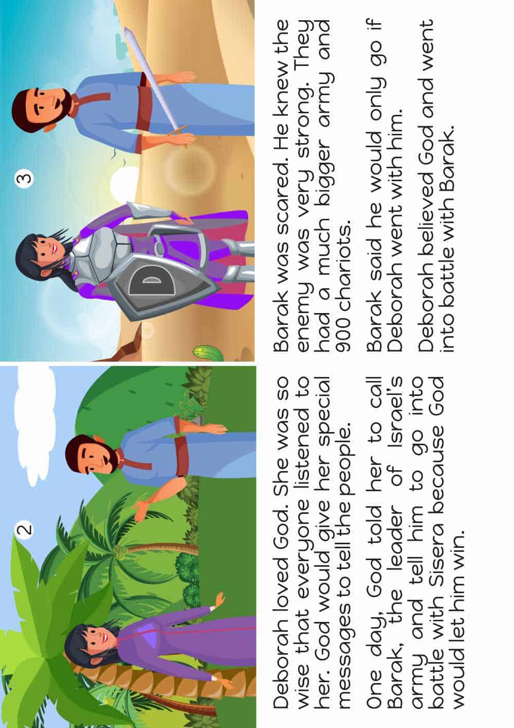 Deborah - Free Bible lesson for kids - Trueway Kids
