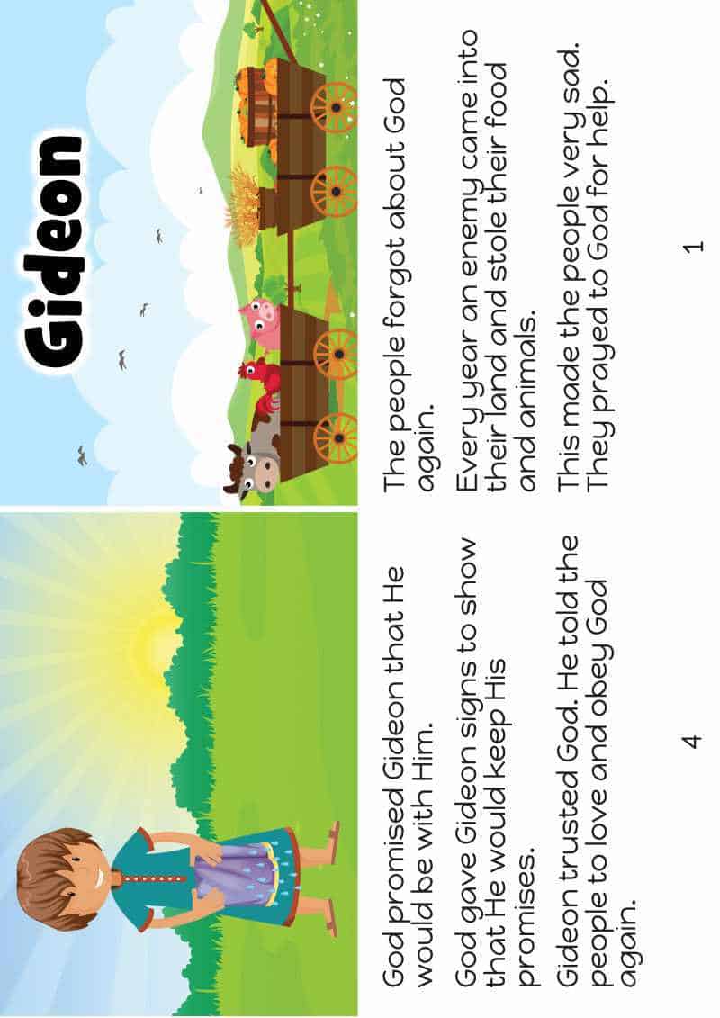 Gideon's calling - Free Bible lesson for kids - Trueway Kids