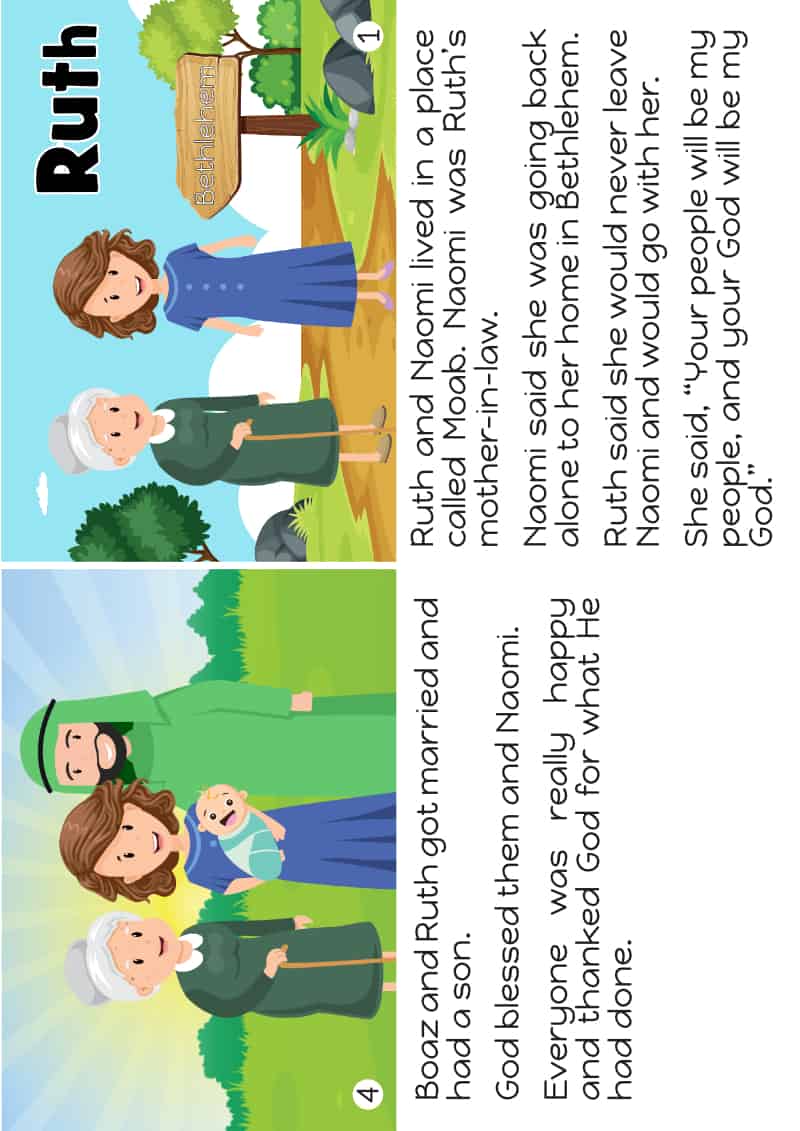Ruth - Free Bible lesson for kids - Trueway Kids