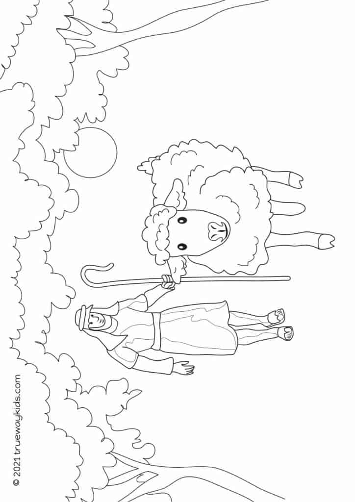 The Lord is My Shepherd (Psalm 23) - Preschool Bible lesson - Trueway Kids