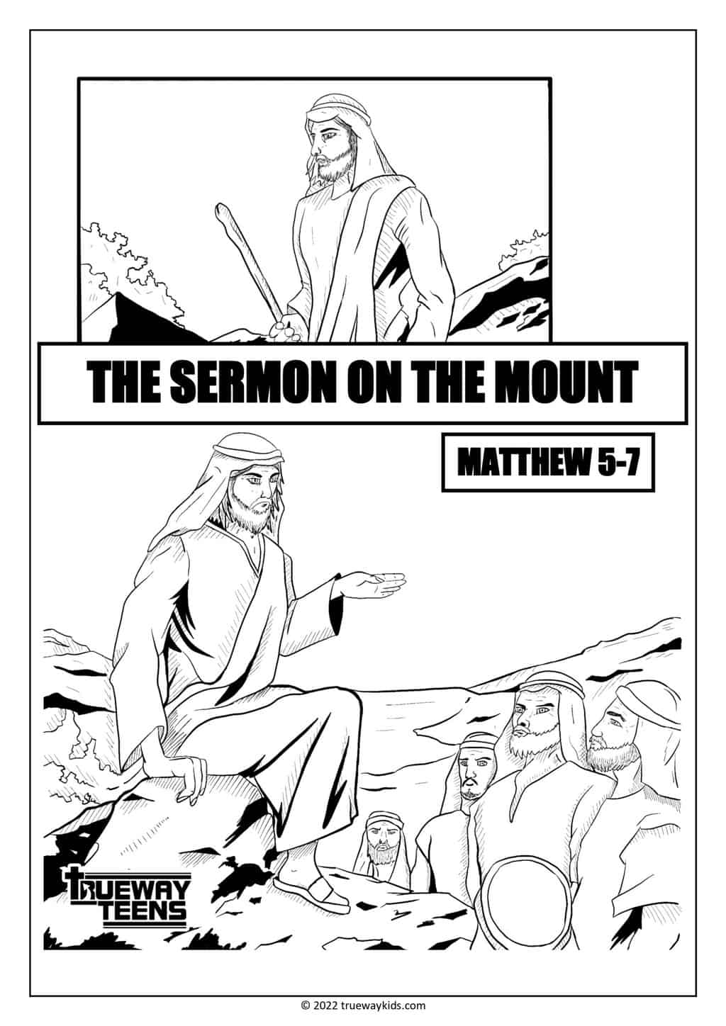 THE SERMON ON THE MOUNT - Teen Bible lesson - Trueway Kids