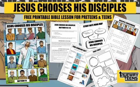 JESUS CHOOSES HIS DISCIPLES - Teen Bible lesson - Trueway Kids