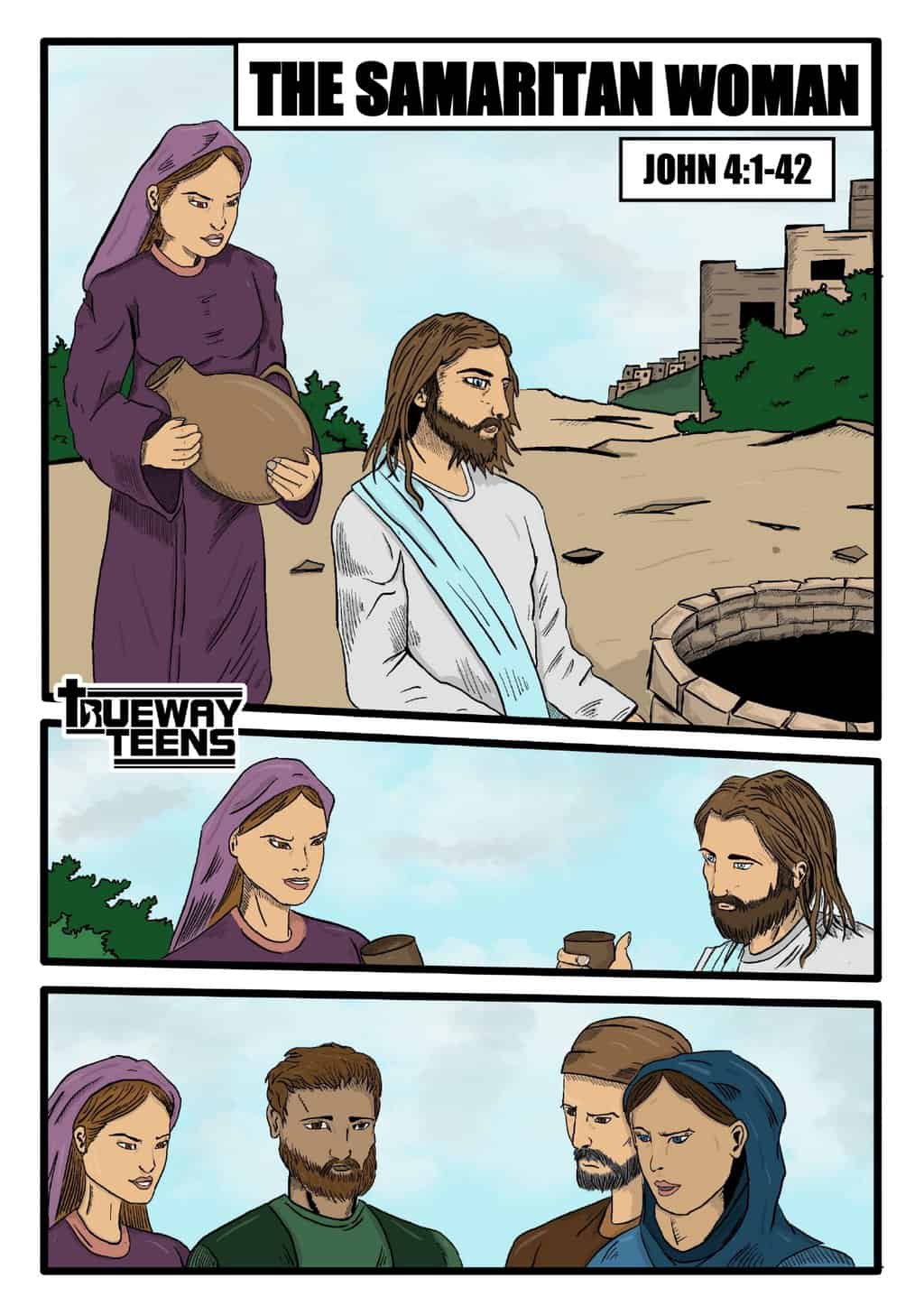 THE SAMARITAN WOMAN - John 4 - Teen Bible study - Trueway Kids