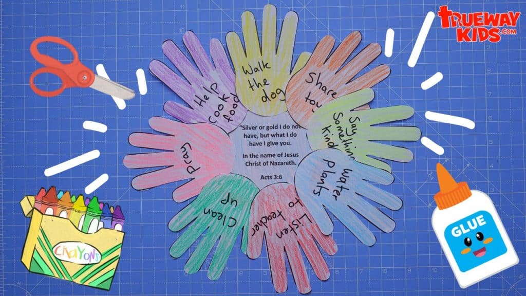 Pedro y Juan sanan a un mendigo cojo - Trueway Kids