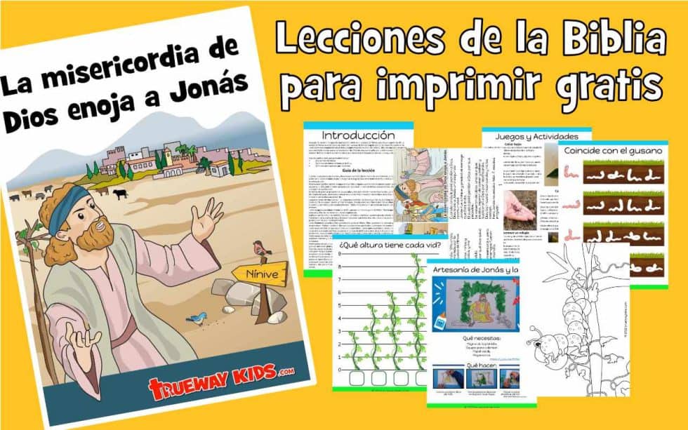 La misericordia de Dios enoja a Jonás - Lección bíblica para niños. - Trueway Kids
