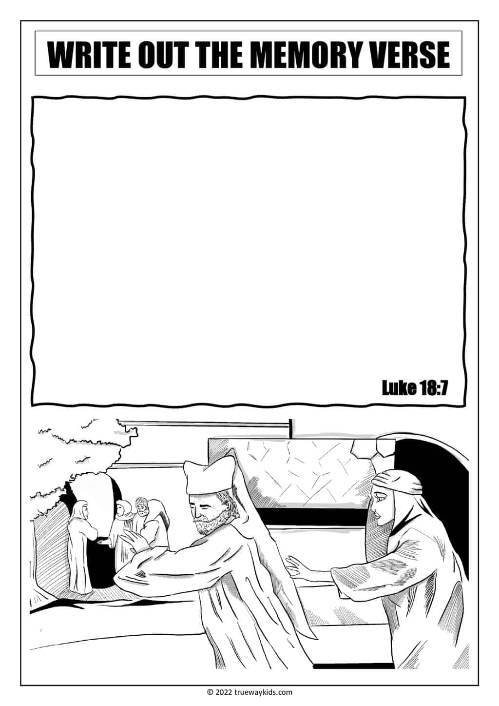 THE PARABLE OF THE PERSISTENT WIDOW - LUKE 18:1-8 - TEEN BIBLE LESSON ...