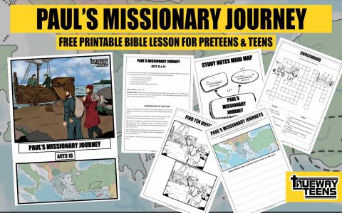 PAUL’S MISSIONARY JOURNEY - Acts 13-14 (Bible lesson for teens ...