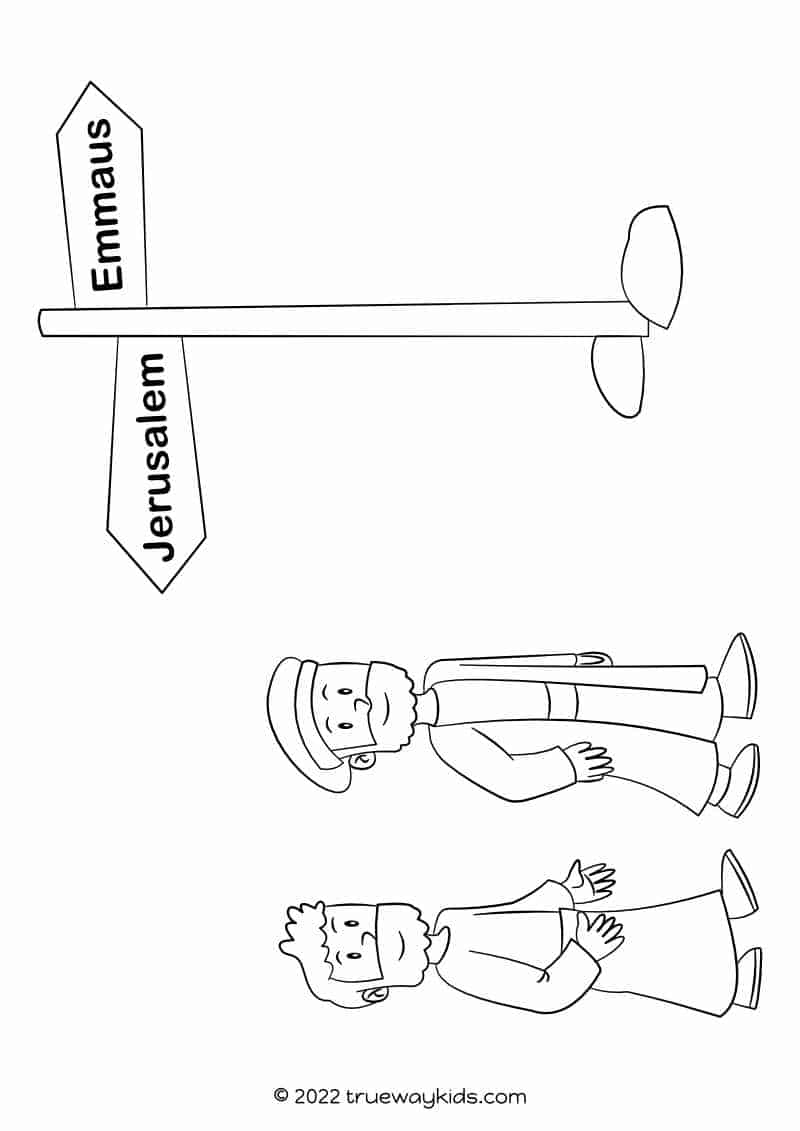 The Road to Emmaus - Bible lesson for kids - Trueway Kids