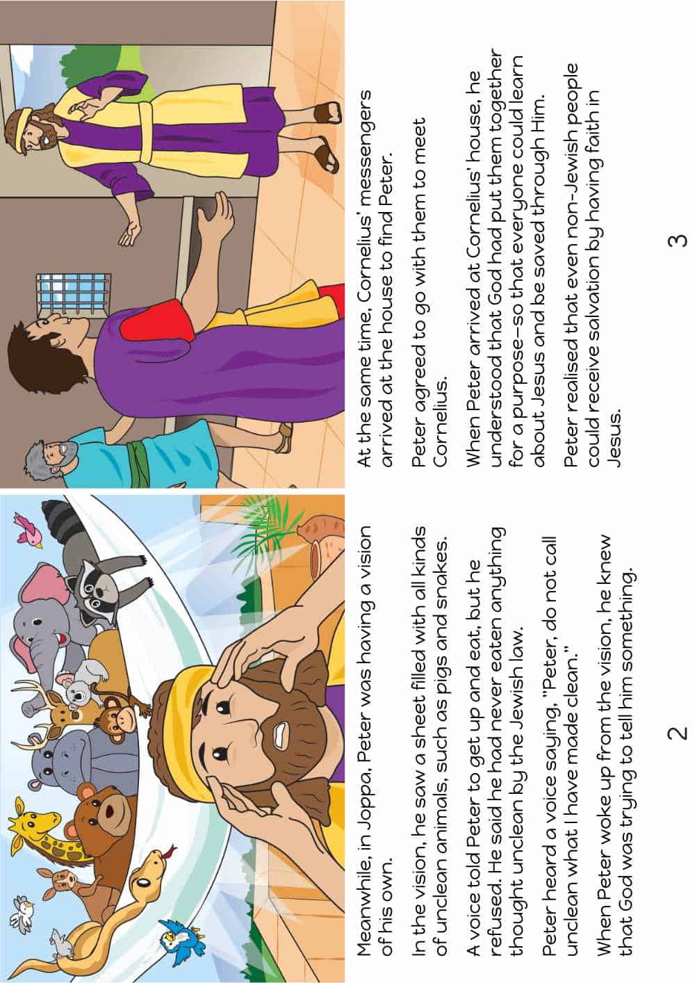Peter and Cornelius - Bible lesson for kids - Trueway Kids
