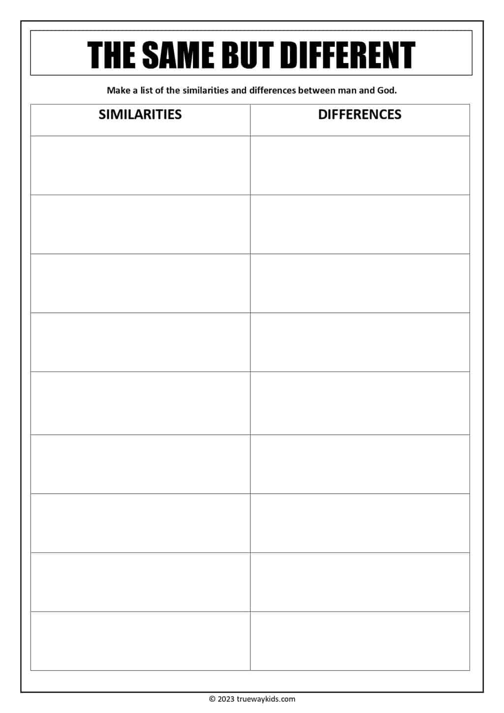 ADAM AND EVE - GENESIS 1:26 – 2:25 (Teen Bible lesson) - Trueway Kids