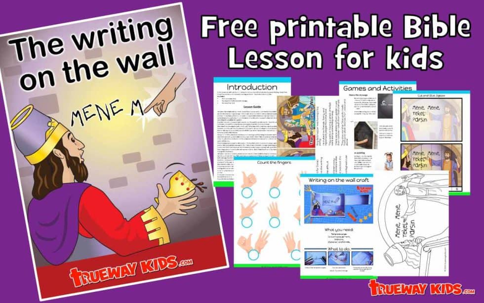 The Writing on the Wall - Trueway Kids