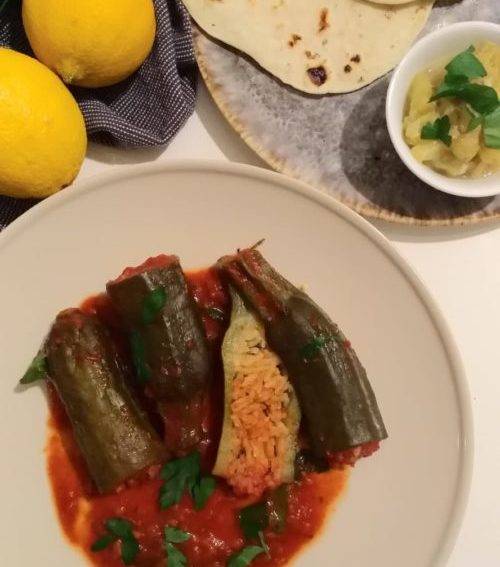 Rezept: Libanesische Koussa Mehshe - Über den Tellerrand