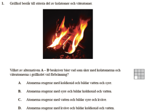 Organisk kemi NP – frågor – Ugglans NO