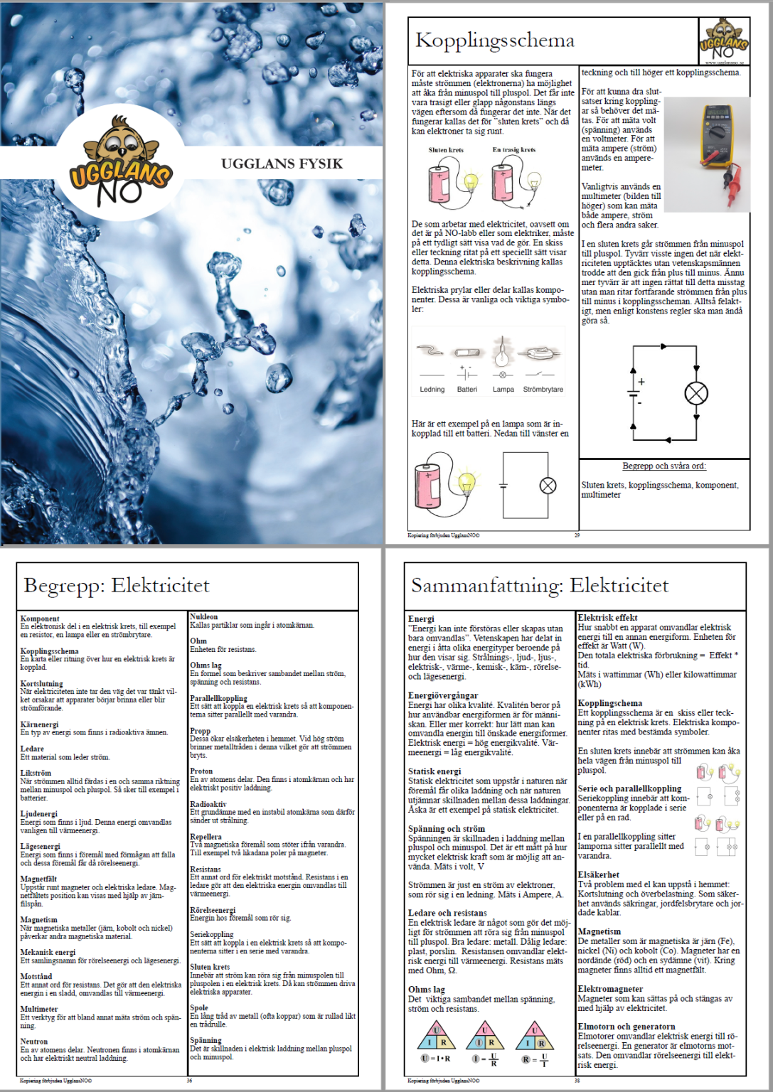 Ugglans Fysik 7-9 Textbok – Ugglans NO