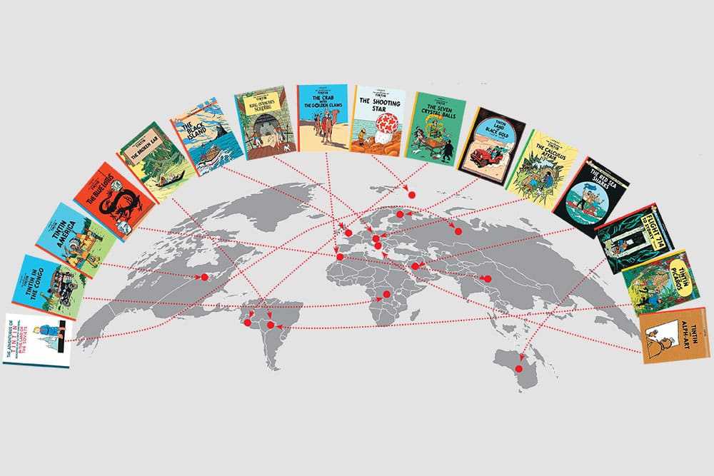 Tintin’s World in Maps – Unixplorian Tintin Museum