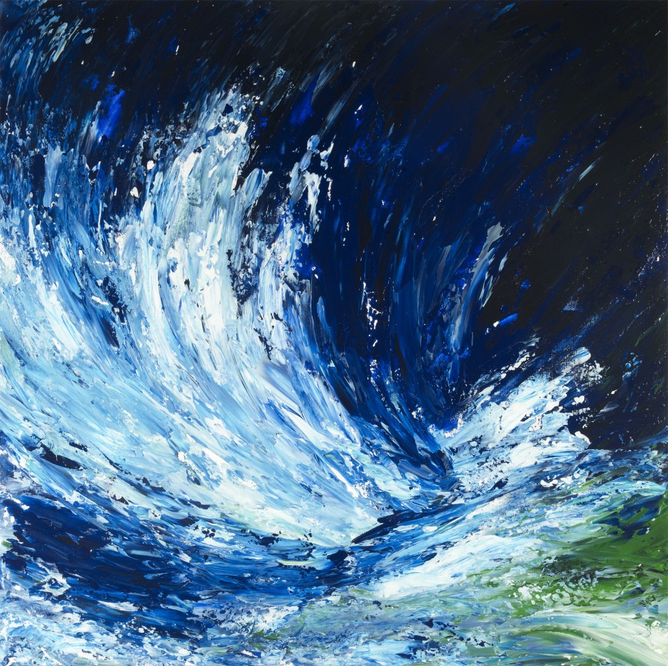 Blue expressions – Uw schilderij op maat