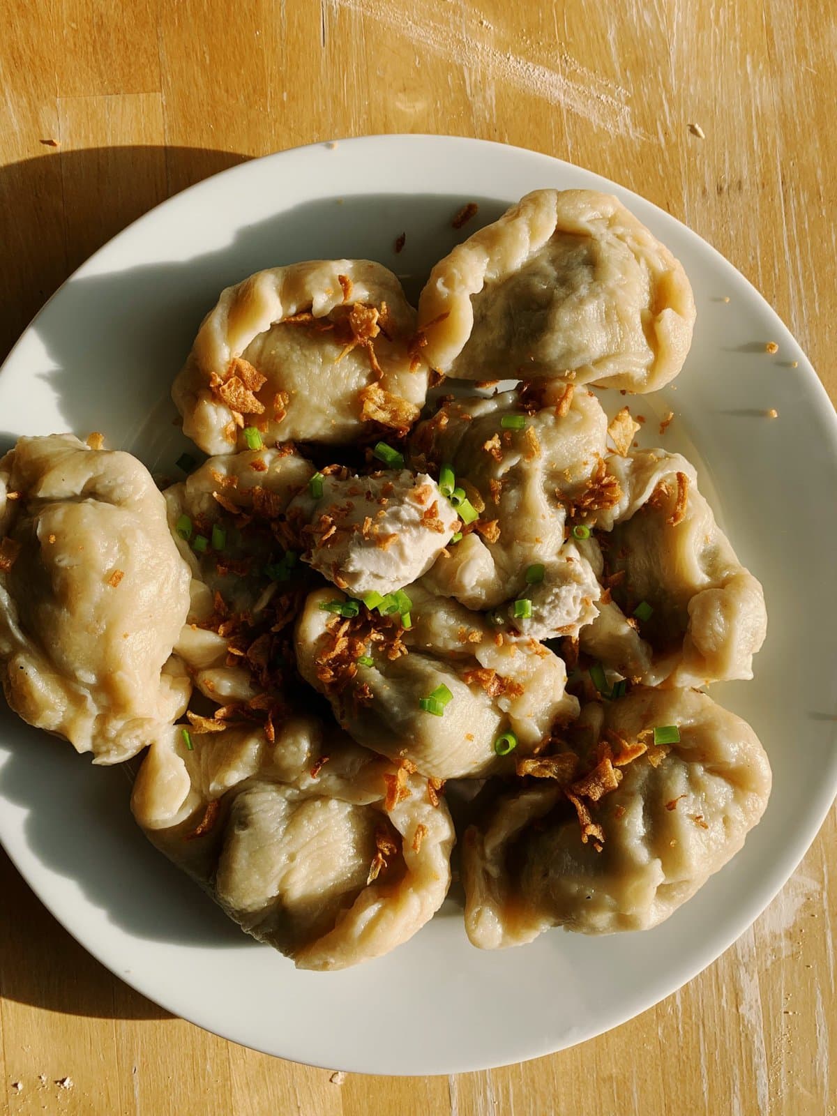 Vareniki - Ukrainian dumplings - Veggie Anh