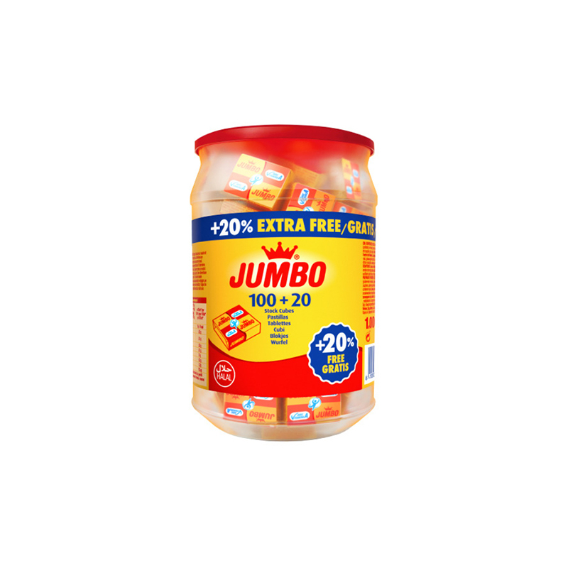 JUMBO BOUILLON CUBE (RAMADAN) 100+20PX10P - VERODAV SHOP