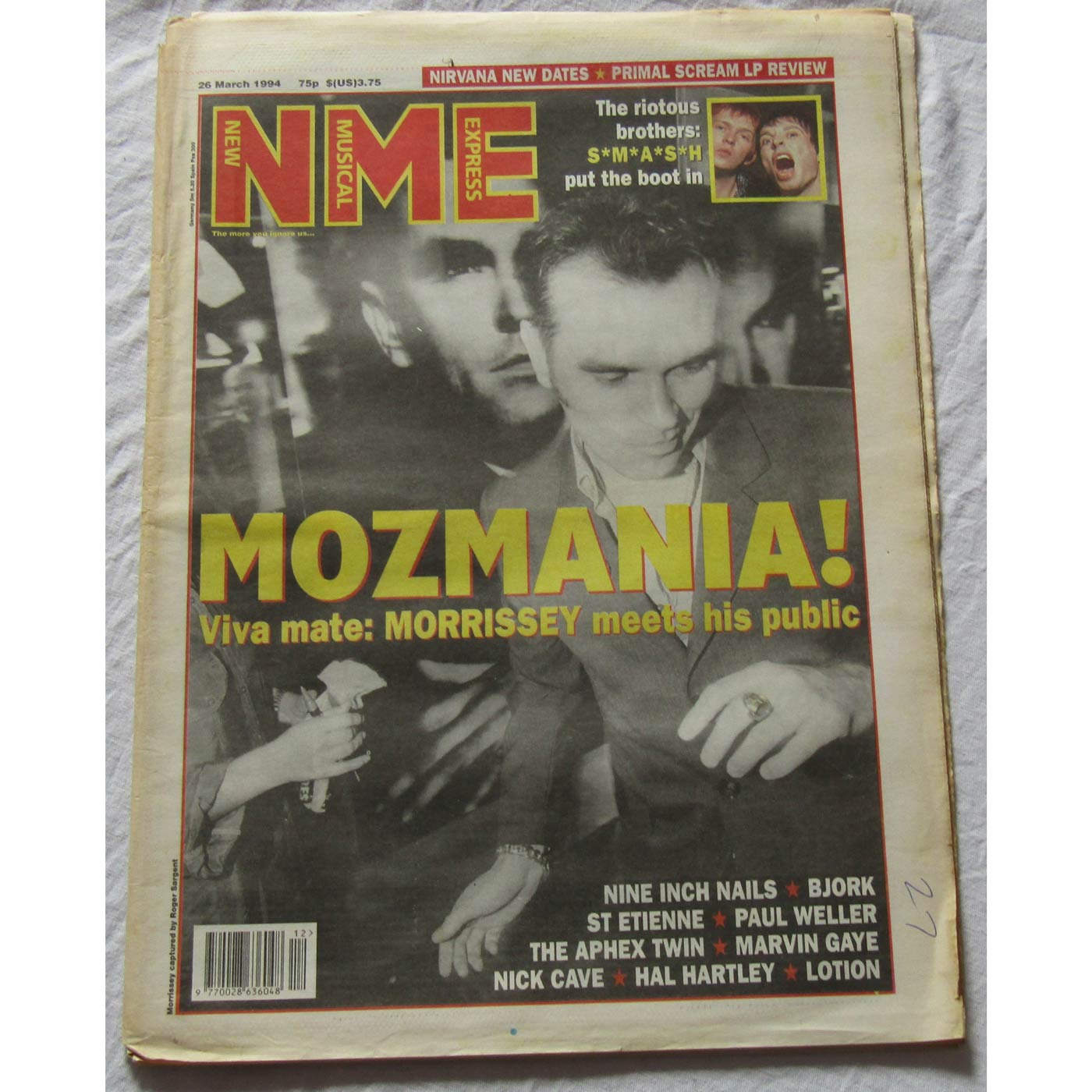 26th March 1994 BUY NOW - NME (New Musical Express)