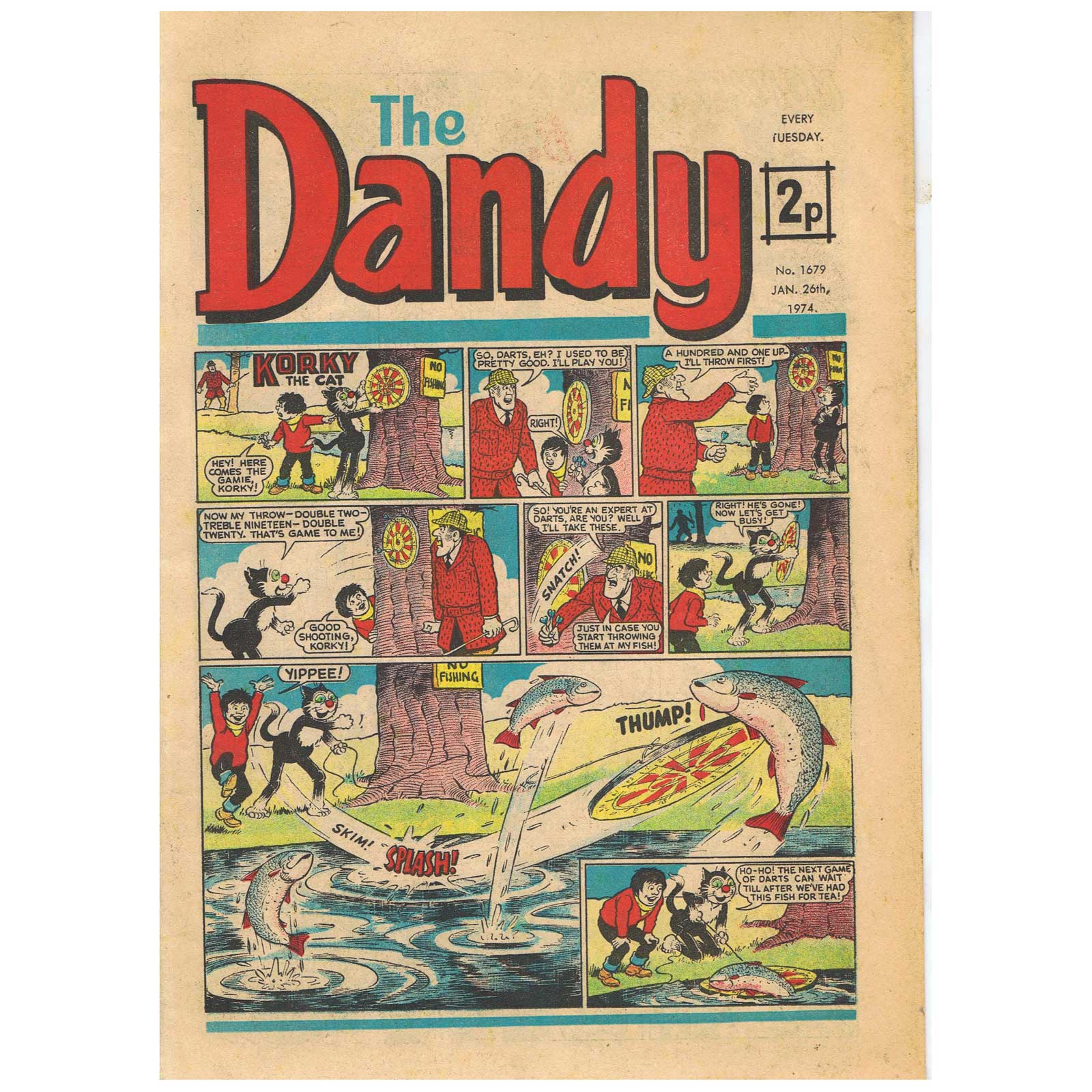26th January 1974 - BUY NOW - The Dandy comic - issue 1679