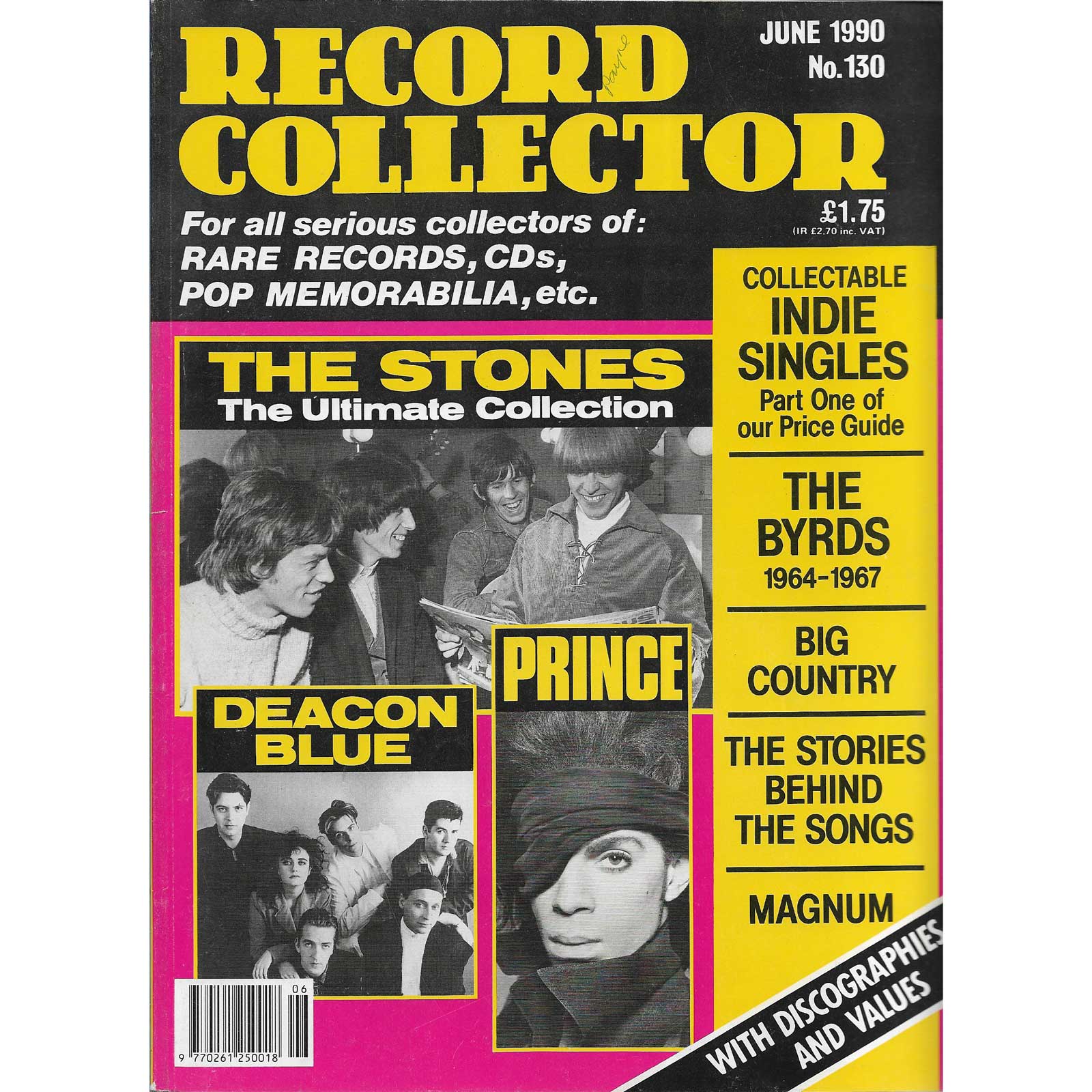June 1990 - BUY NOW - Record Collector magazine - Issue no: 130