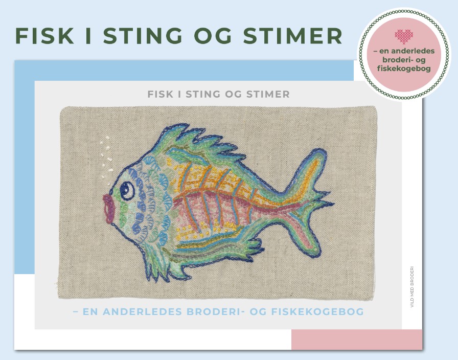 Fisk i sting og stimer - VildMedBroderi.dk