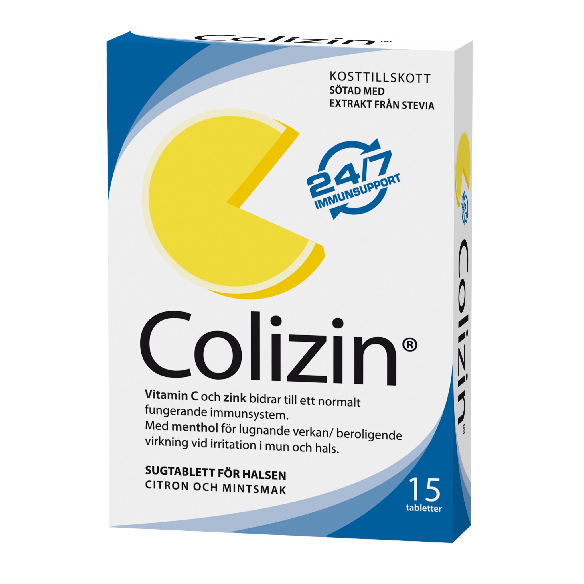 Colizin 30 tabletter - AB Visby Hälsokost