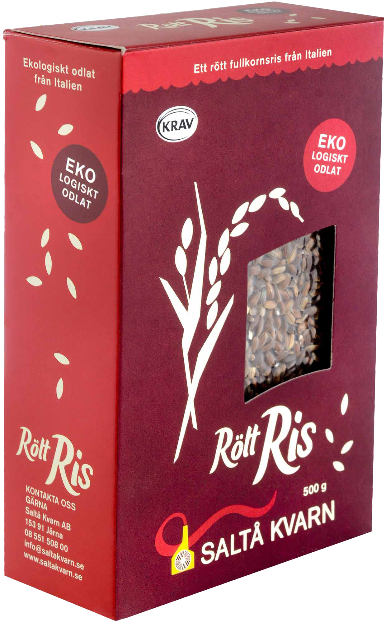 Rött ris 500g - AB Visby Hälsokost