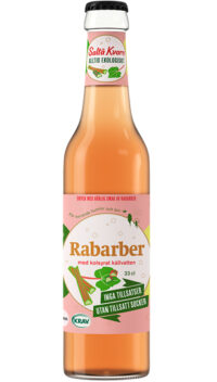 Dryck rabarber vinbär 330ml - AB Visby Hälsokost