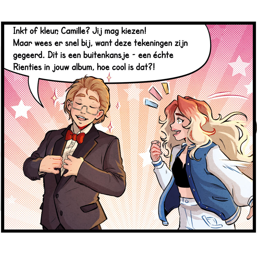 Camille-stripalbum + Exclusieve Tekening Van Renée Rienties