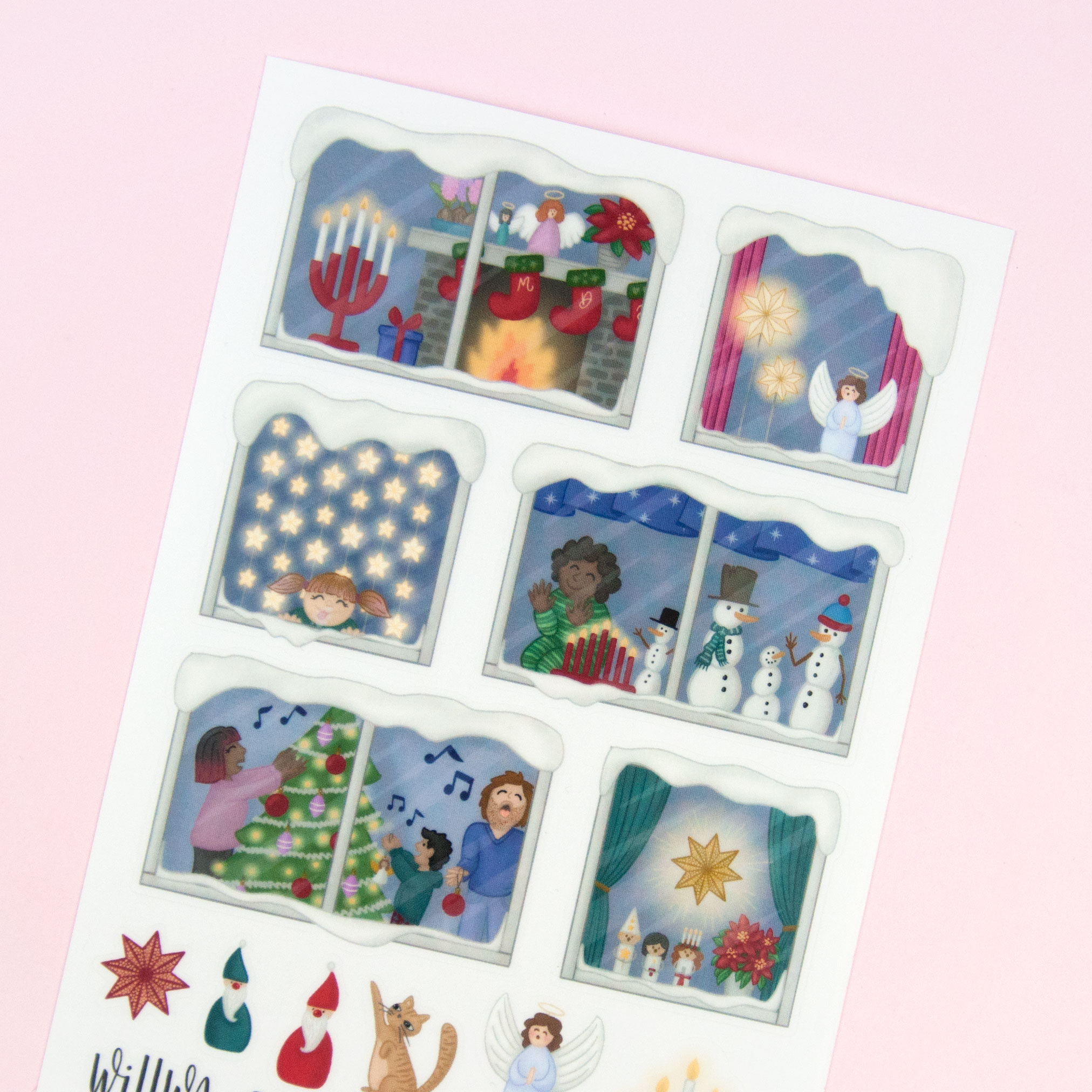 Christmas Windows - Willwa