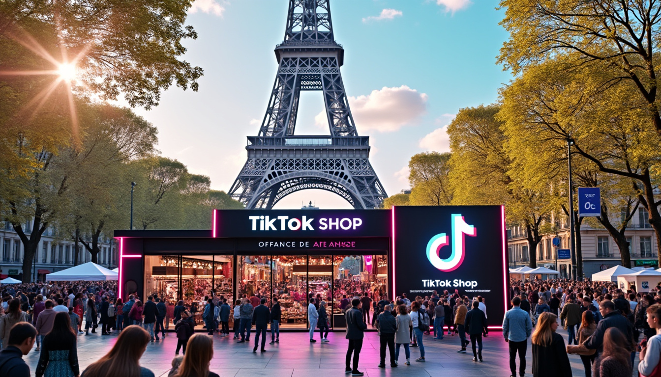 Tiktok Shop fait son entrée en France