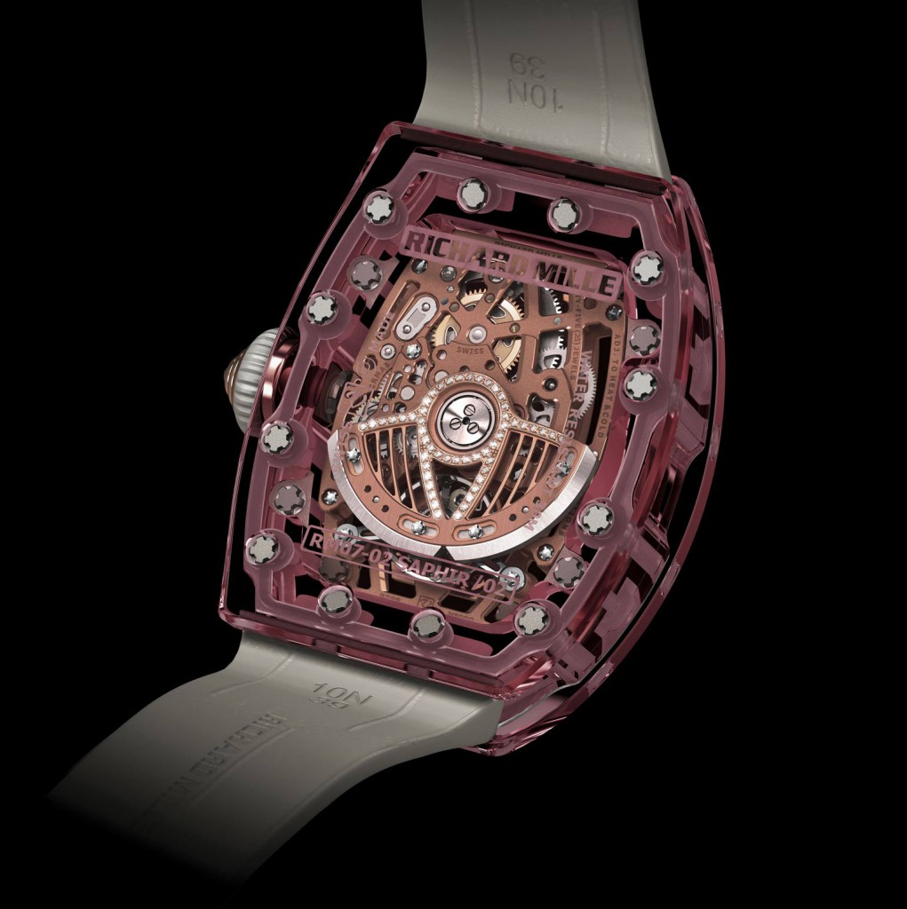Richard Mille RM07-02 Pink Lady Sapphire Automatic Watch – WristReview ...