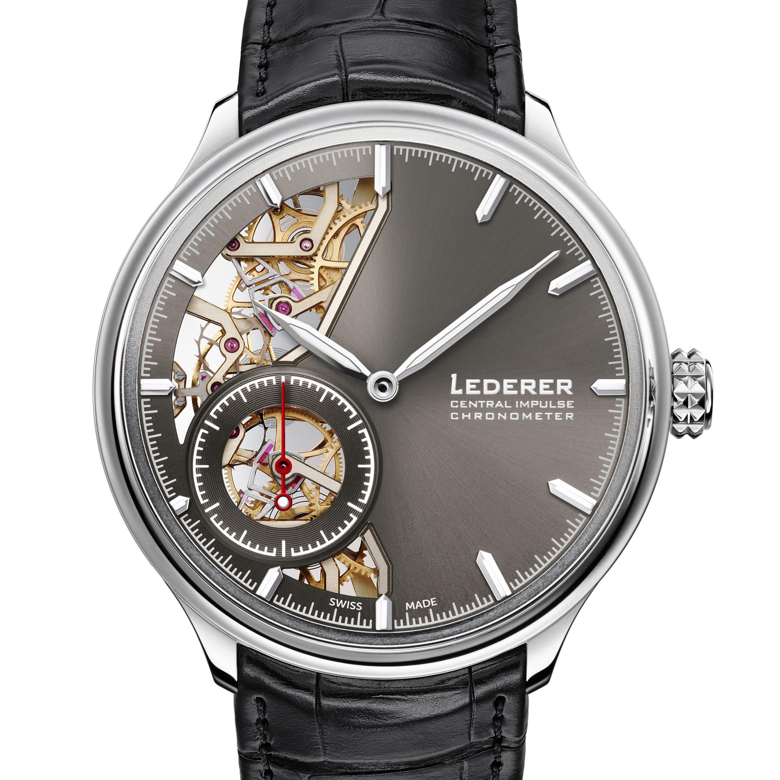 Introducing The Bernhard Lederer Central Impulse Chronometer Watch ...