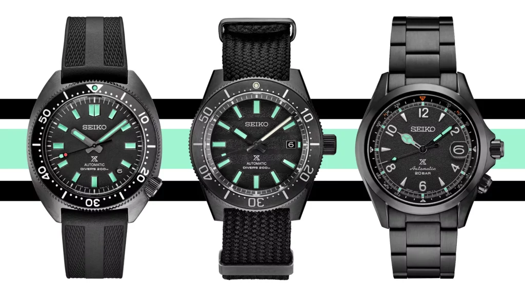 Introducing Three New Additions To Seiko’s Black Series Watch ...