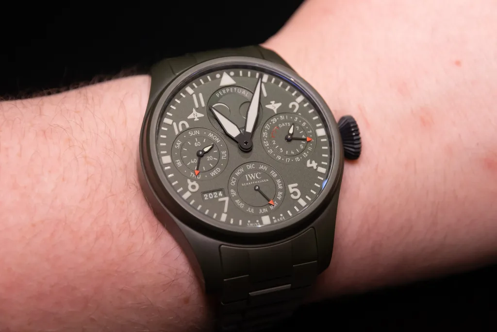 Hands-on: IWC Big Pilot’s Watch Perpetual Calendar Top Gun Woodland ref ... Hands-on: IWC Big Pilot’s Watch Perpetual Calendar Top Gun Woodland ref ...