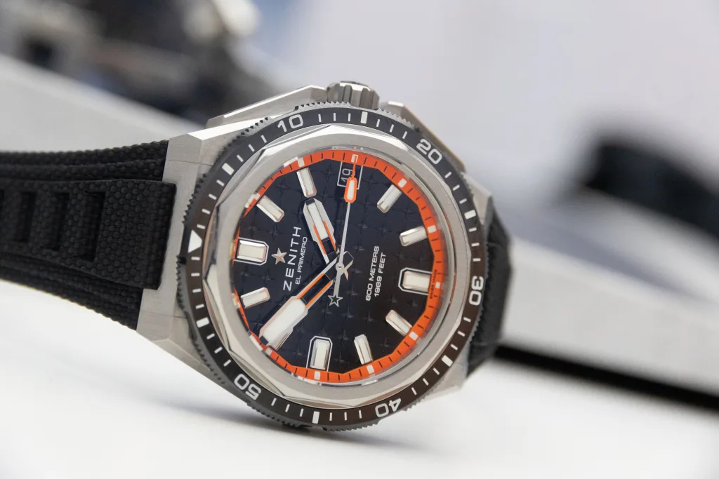 Zenith Debuts The Defy Extreme Diver Watch (Live Pics) - WristReview ...