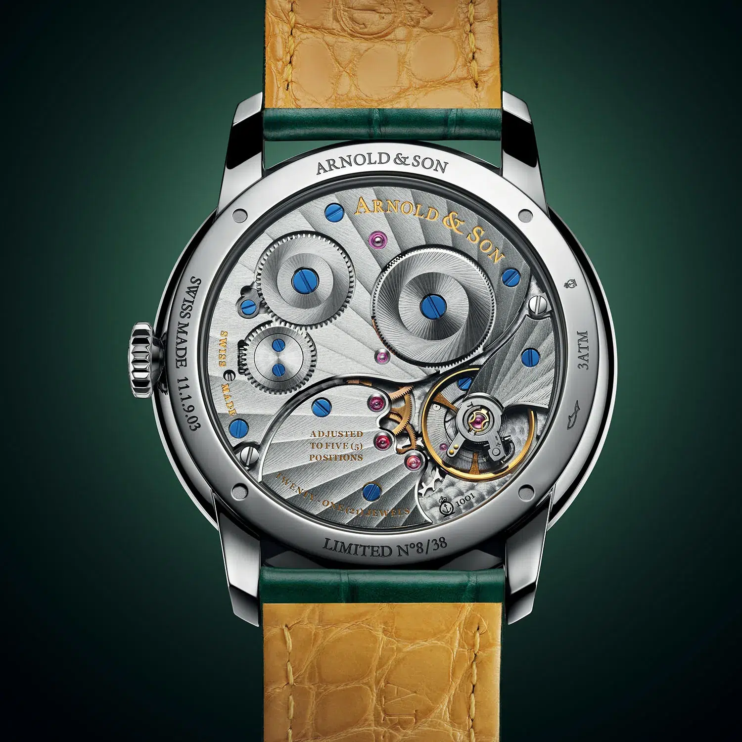 Arnold & Son Unveils The New HM Steel Amber Watch – WristReview.com ...