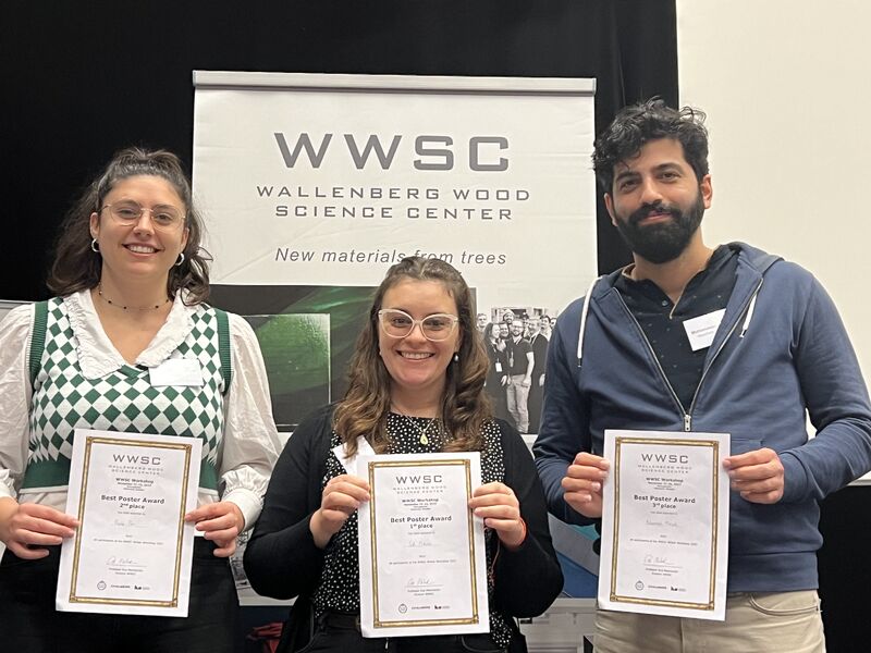 Poster-prize winners WWSC Winter Workshop 2023