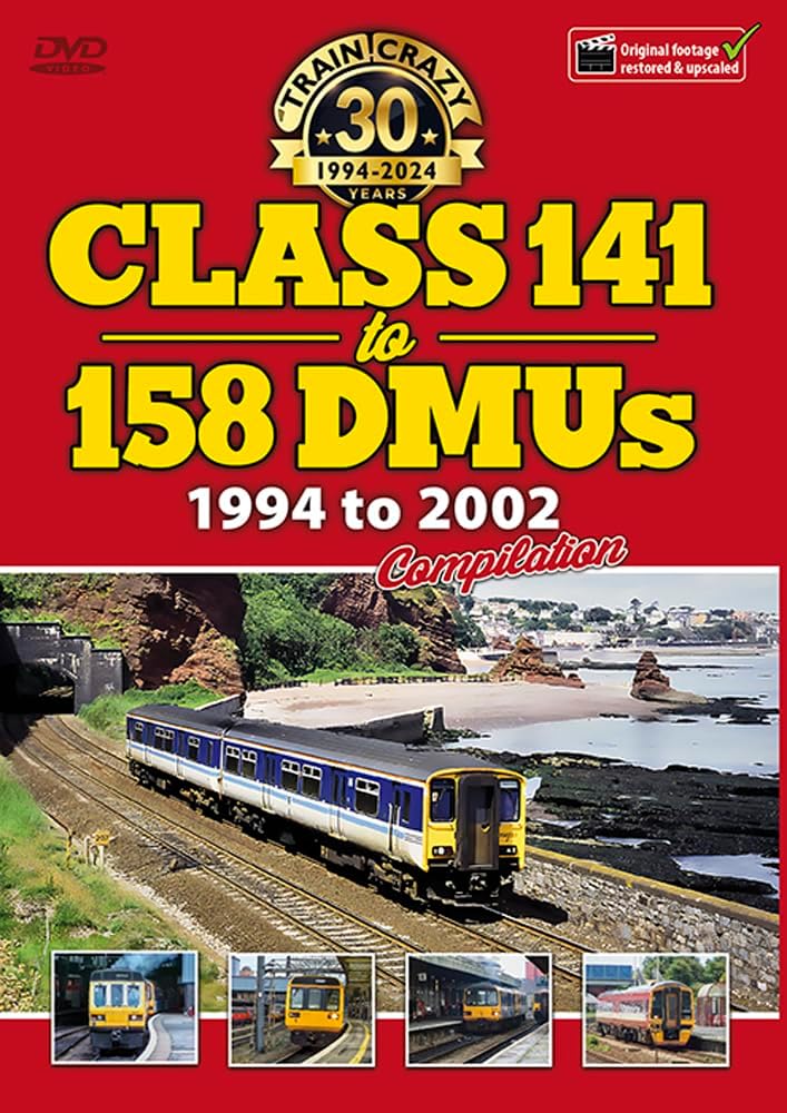Class 141 to 158 DMUs, 1994-2002 Compilation - 1st Take Ltd.