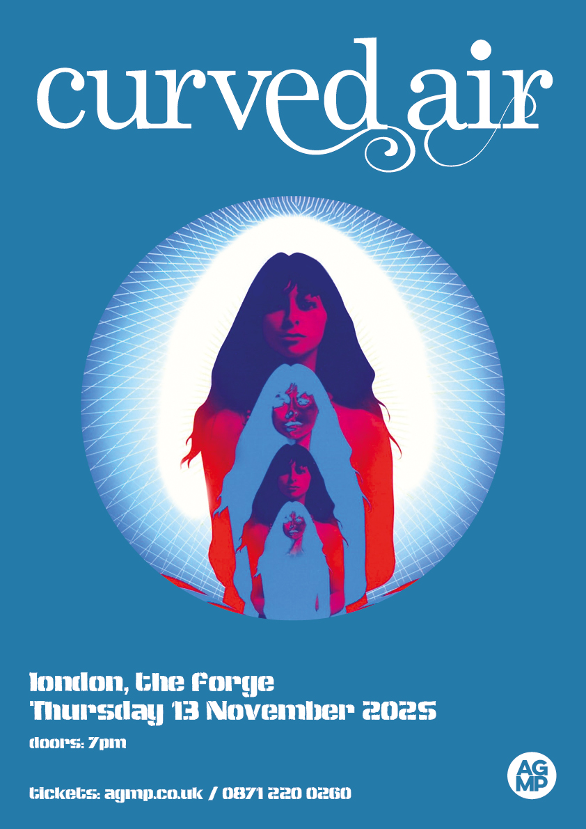 British Progressive Rock Group CURVED AIR – 1st 3 MAGAZINE