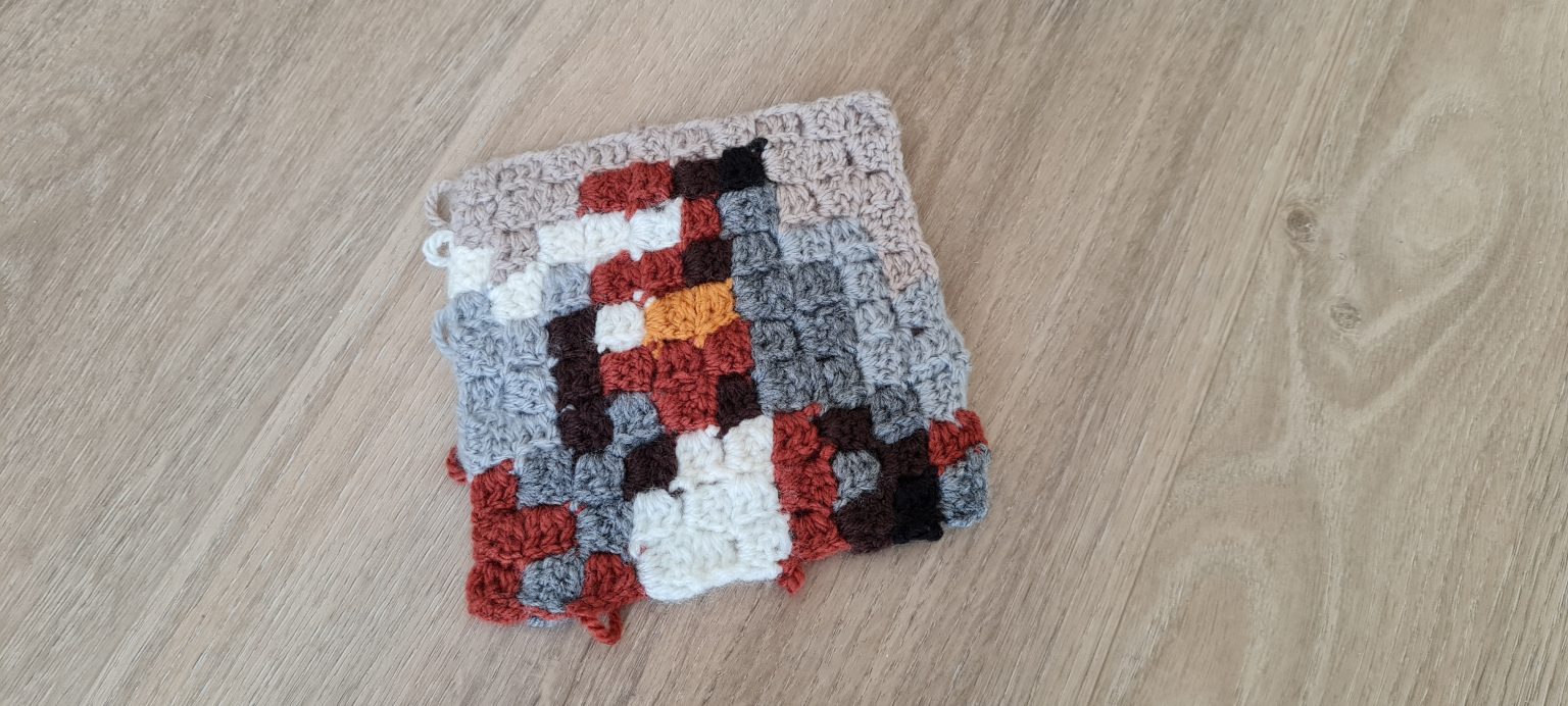 C2C en mini C2C haken - 2 Linker Handen