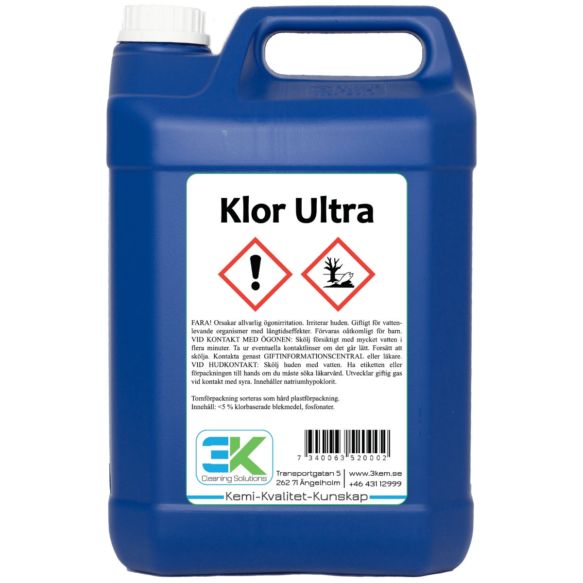 Klor Ultra | 1000 liters, 200 liters, 25 liters | 3K Cleaning Solutions ...