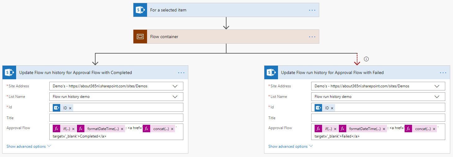 About365 - Keeping up with the Microsoft Flow run history of your ...
