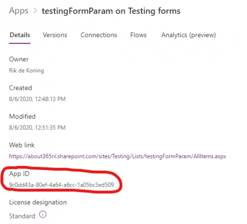About365 Passing Parameters To Your Power Apps Sharepoint Form